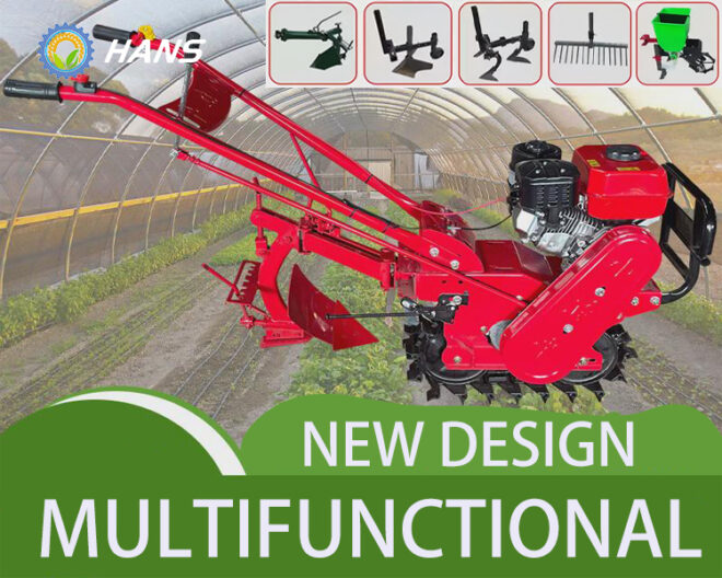 Diesel and Gasoline Engine Chain Track Tiller - Hans Agriculture Machinery